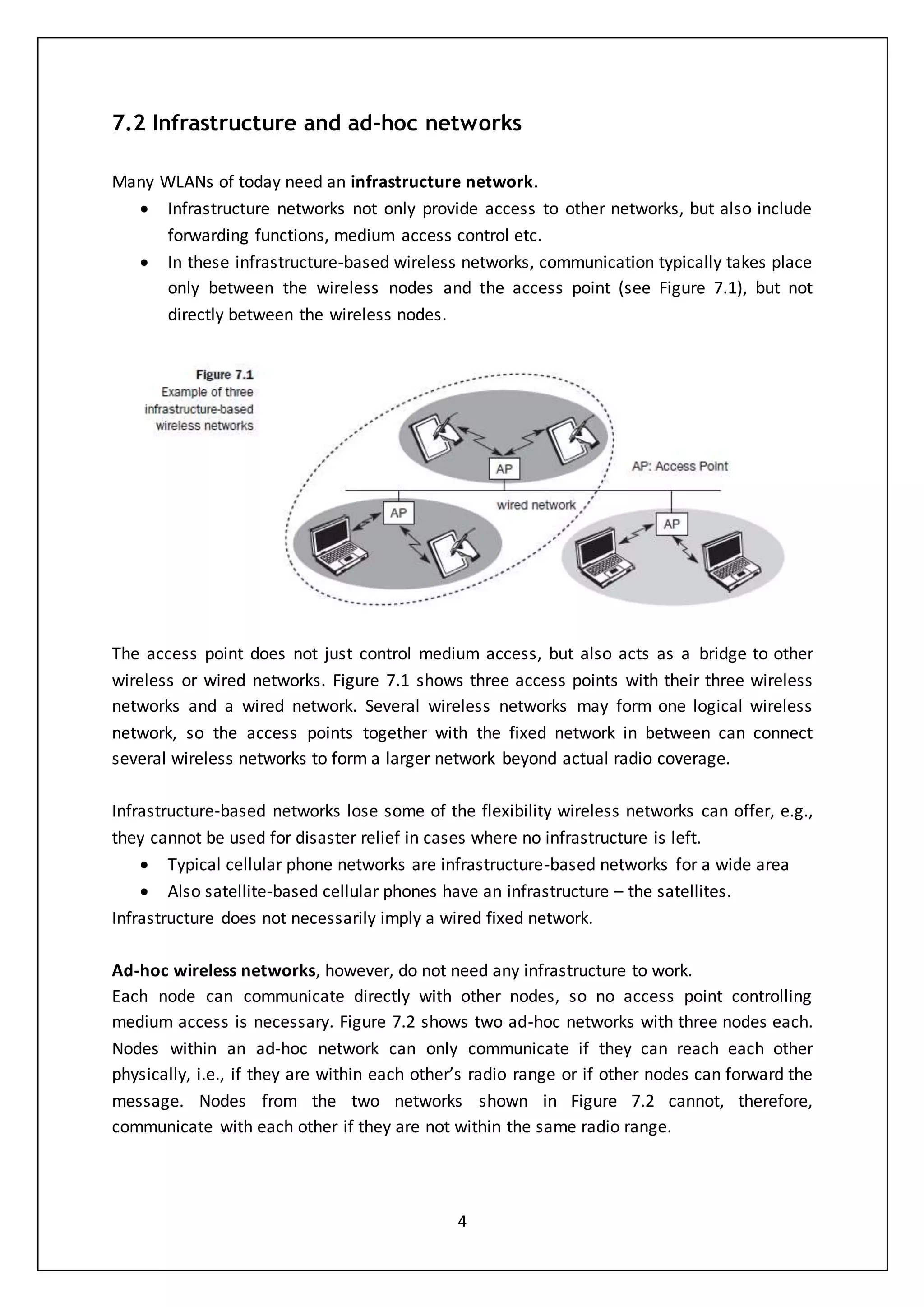 Wireless lan | DOCX | Computer Networking | Computing