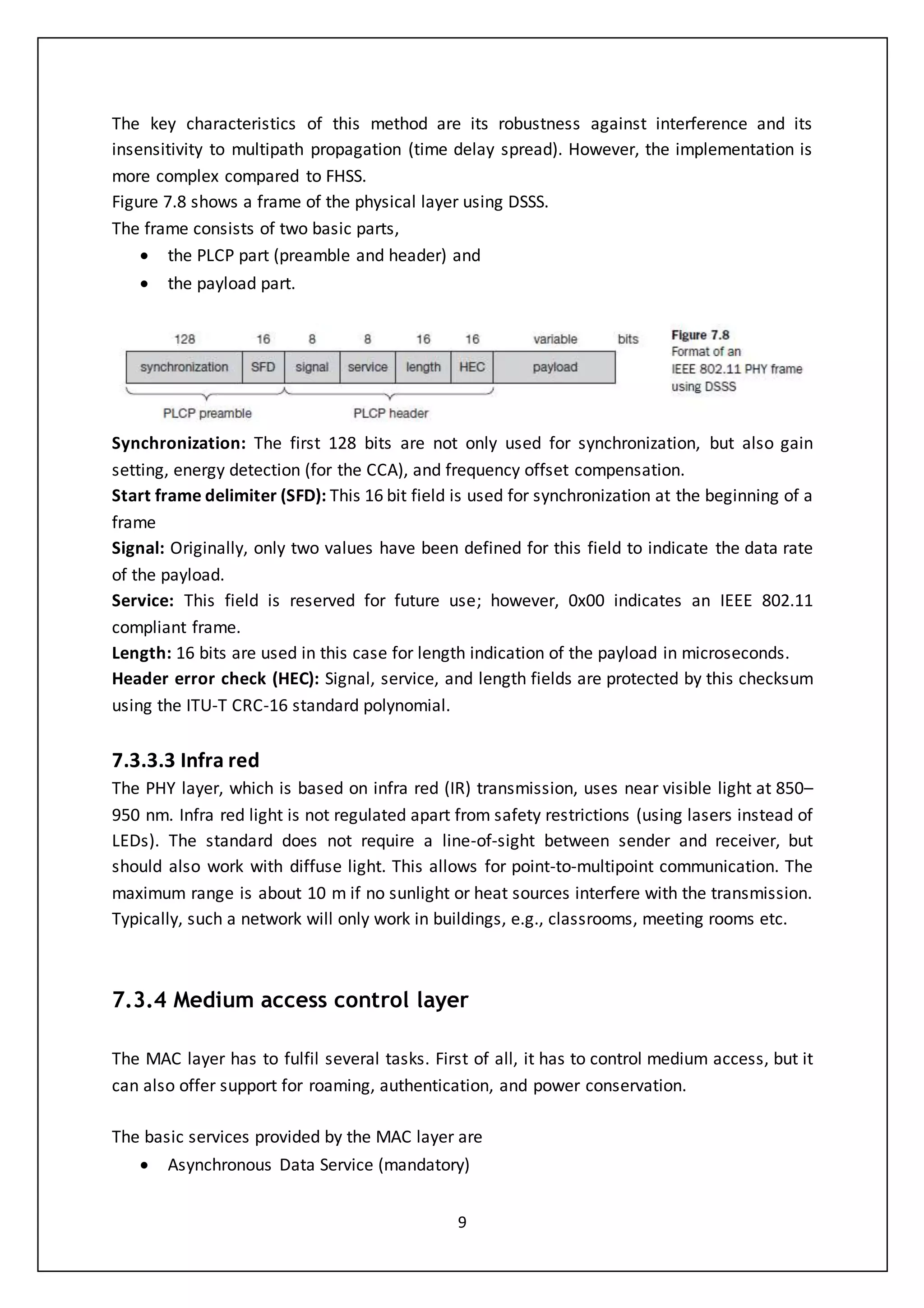 Wireless lan | DOCX | Computer Networking | Computing
