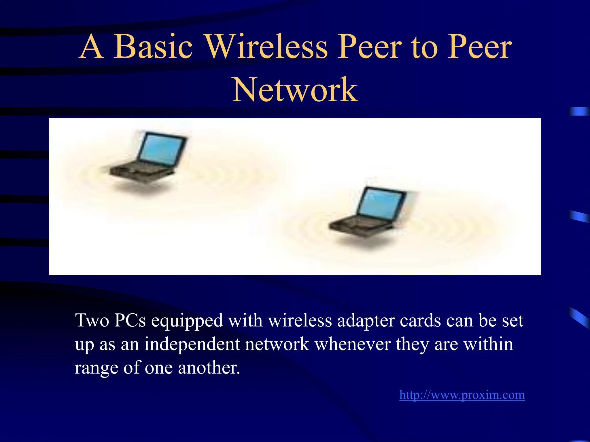 Wireless Local area networking power point | PPT