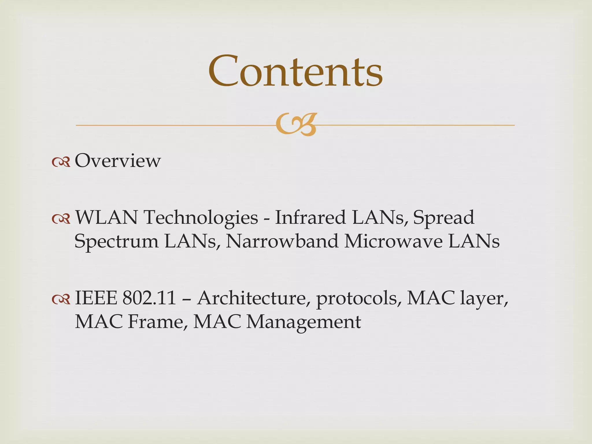 Wireless LAN and bluetooth technology | PDF