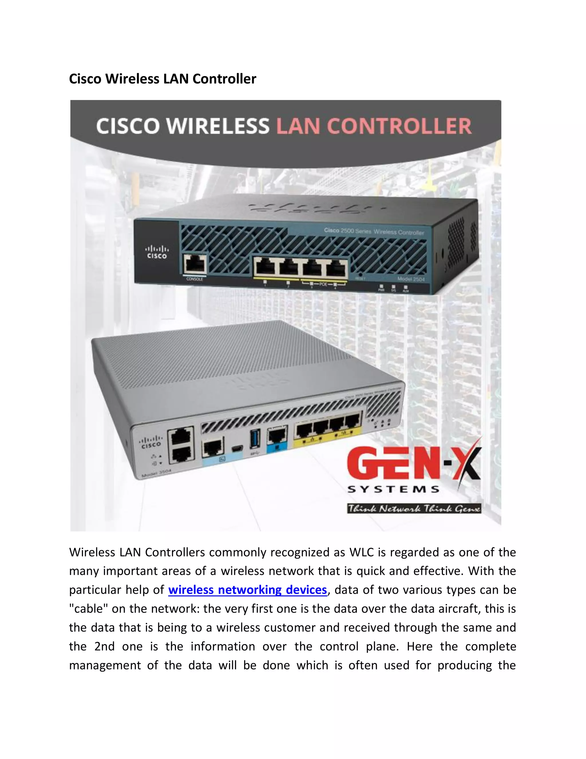 Wireless lan controller | PDF