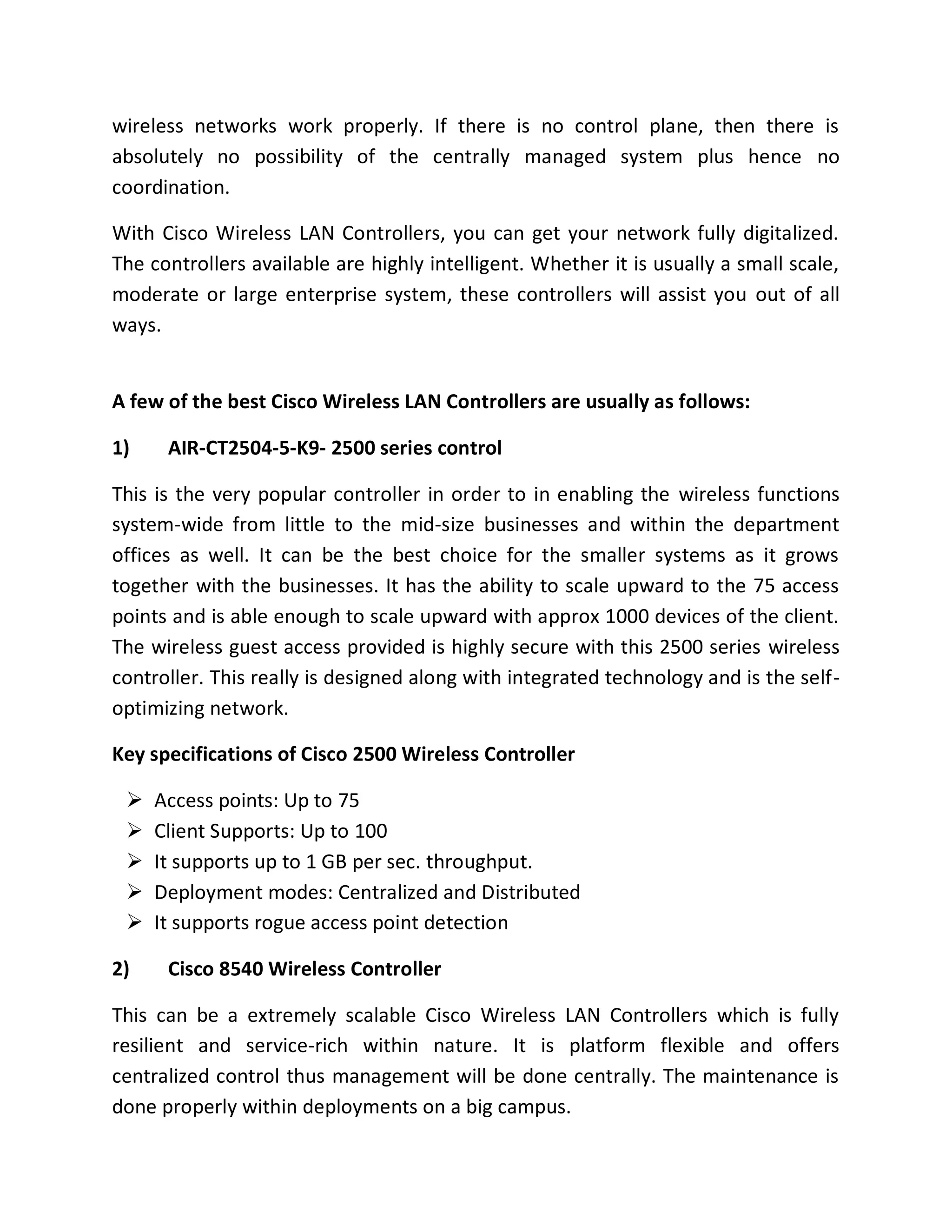 Wireless lan controller | PDF