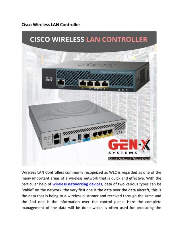 Wireless lan controller | PDF