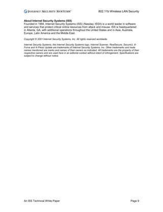 Wireless Lan Security | PDF