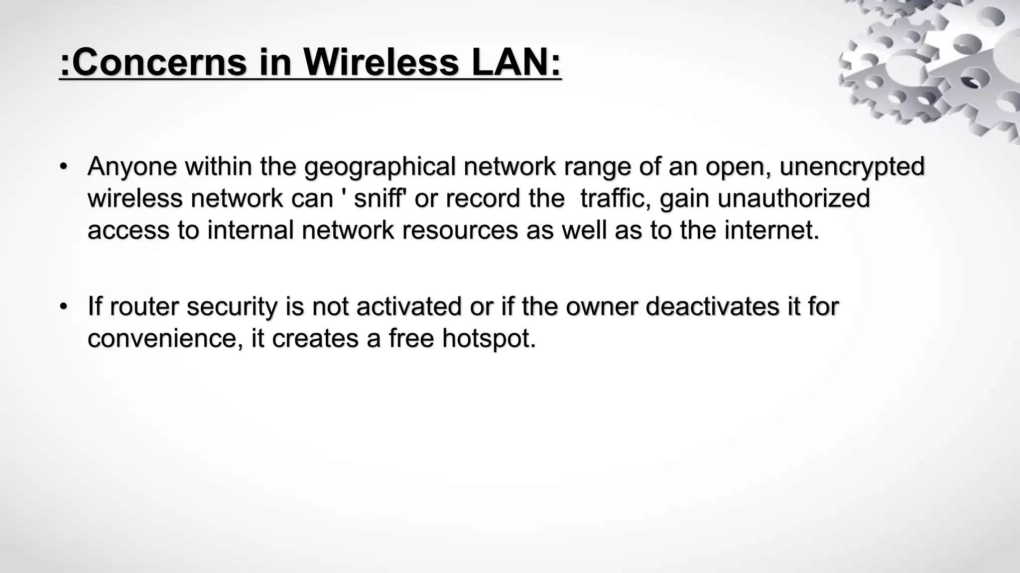 Wireless LAN Security | PPTX