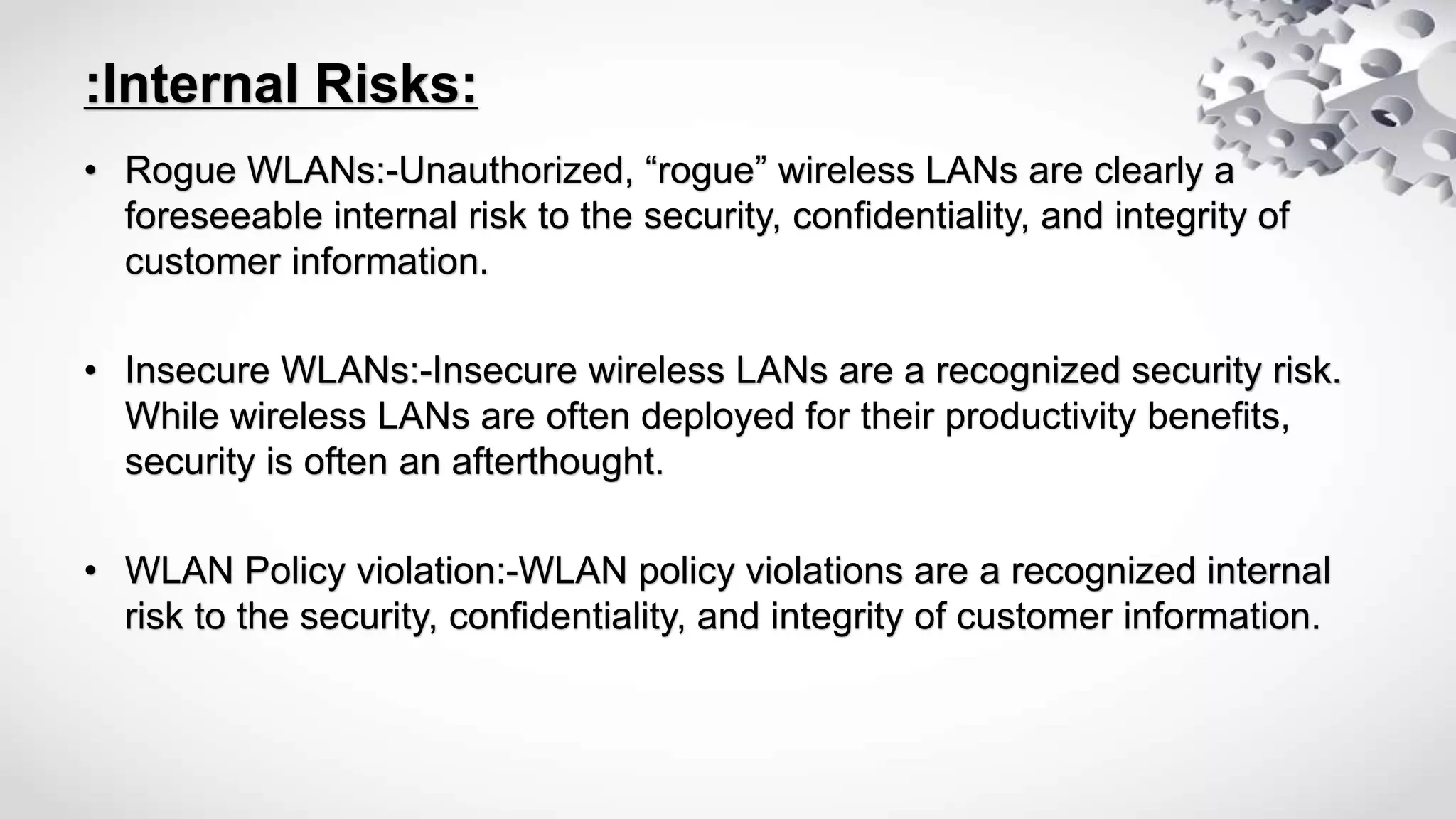 Wireless LAN Security | PPTX