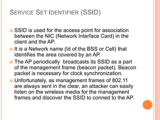 Wireless lan security(10.8) | PPT