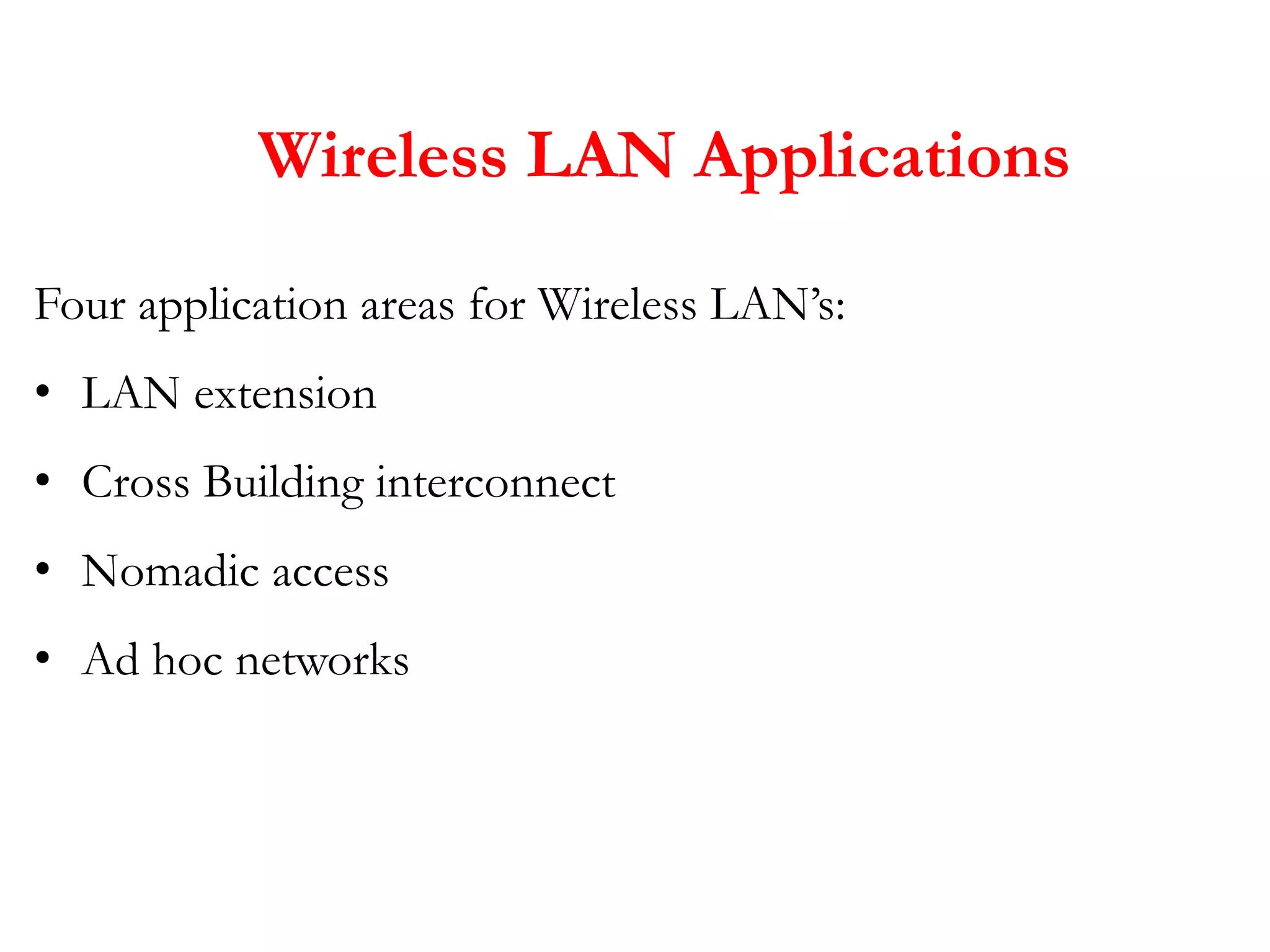 Wireless LAN technology | PDF