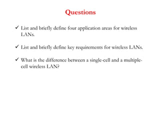 Wireless LAN technology | PPT
