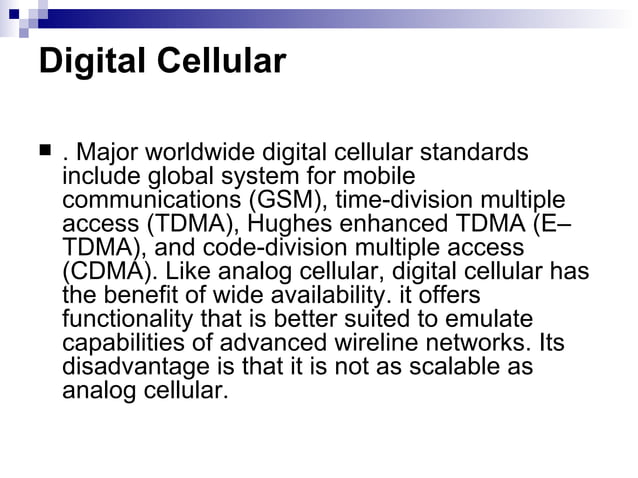 Wireless Local Loop | PPT