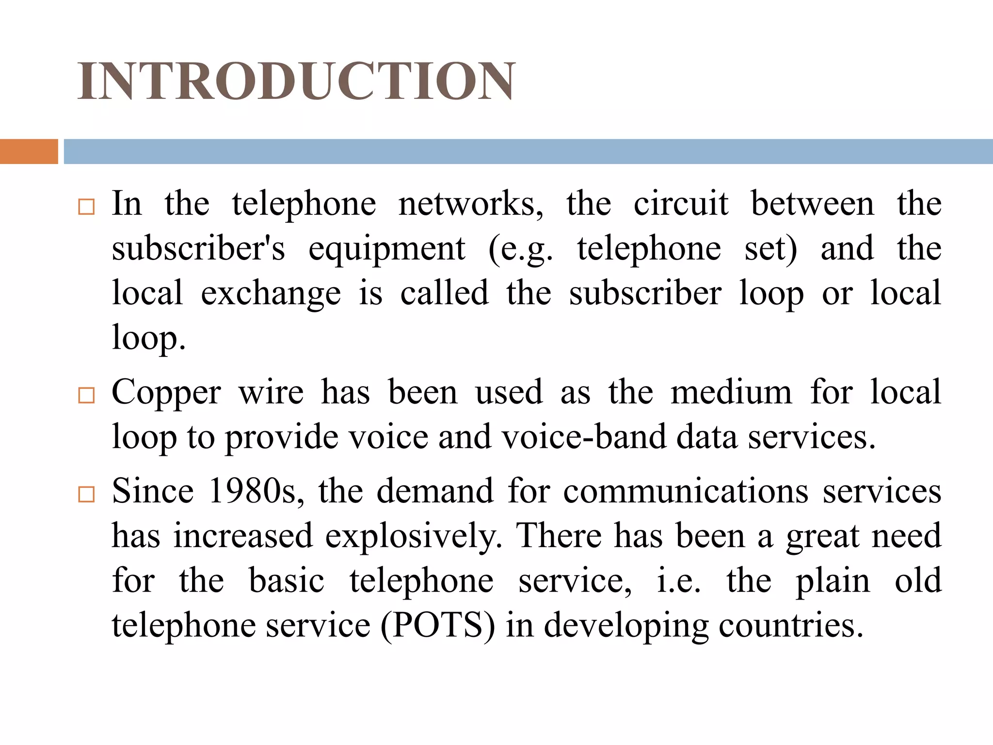Wireless local loop | PPTX