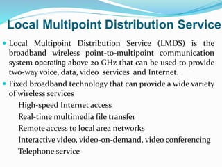 Wireless local loop | PPTX