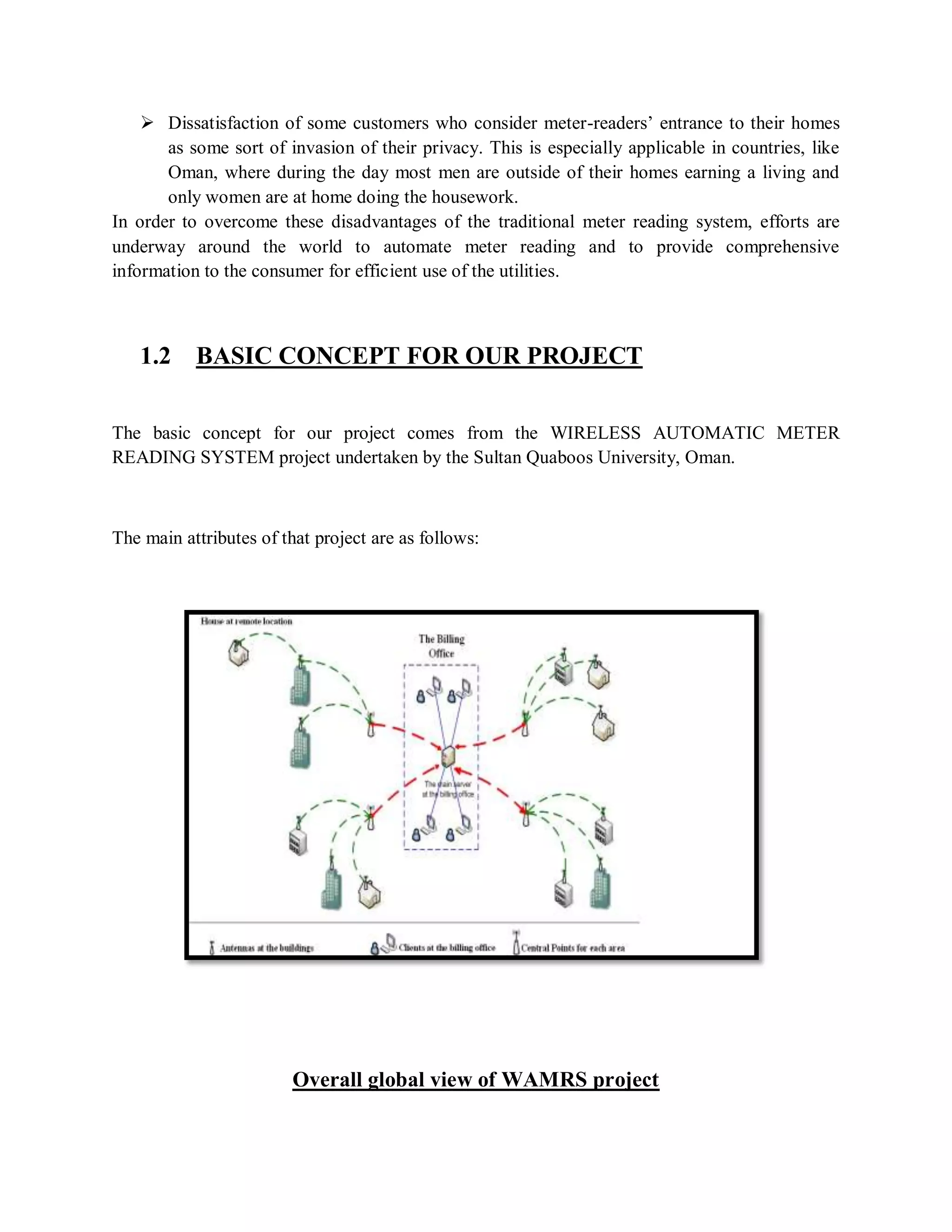 Wireless meter reading system | PDF
