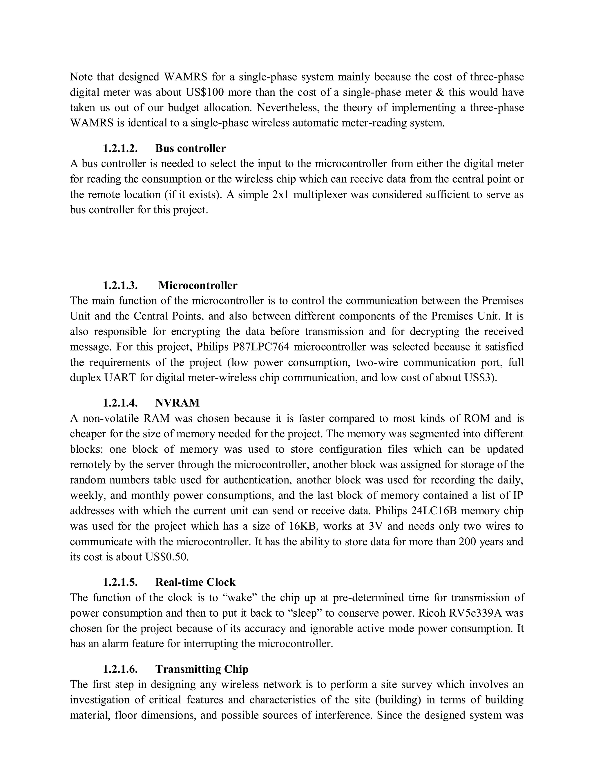 Wireless meter reading system | PDF