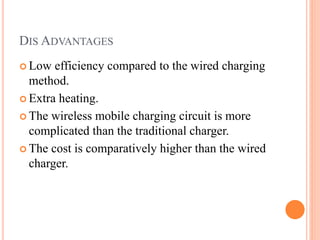 Wireless mobile charger | PPTX
