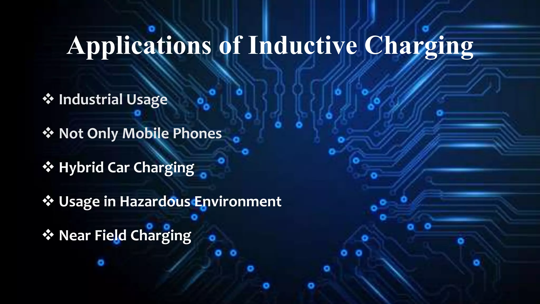 Wireless Mobile Charger | PPTX