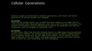Wireless mobile communication | PPTX