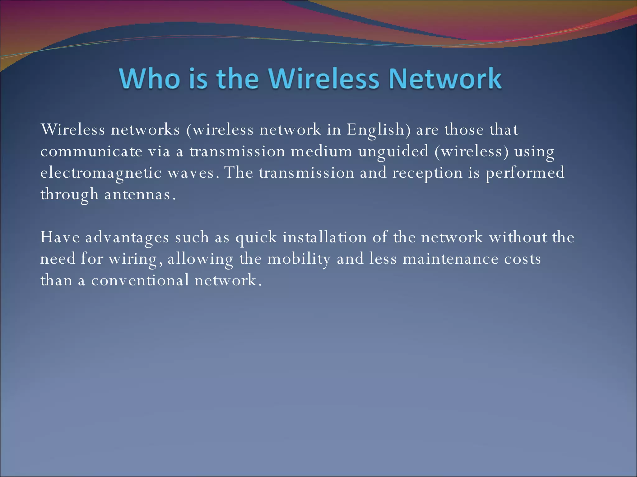 Wireless Network | PPT