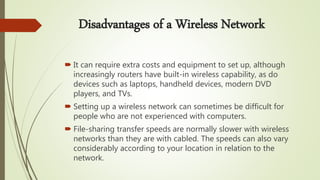 Wireless network Project Class 12 | PPTX
