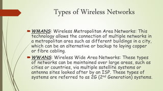 Wireless network Project Class 12 | PPTX
