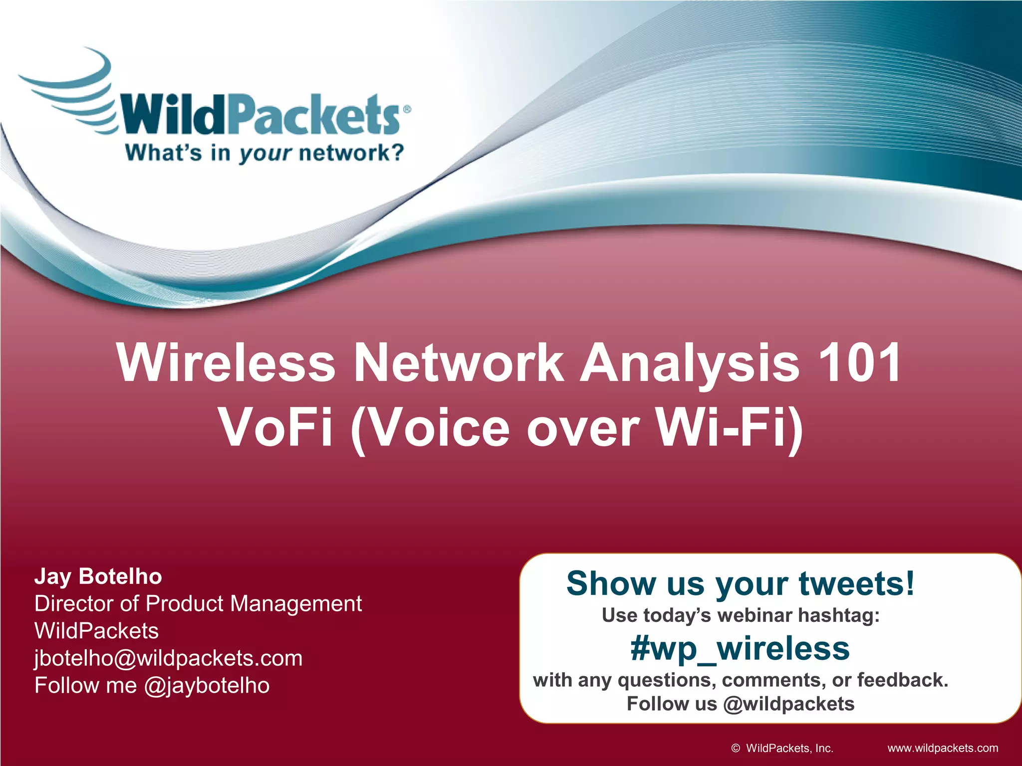 Wireless Network Analysis 101 VoFi (Voice over Wi-Fi) | PDF
