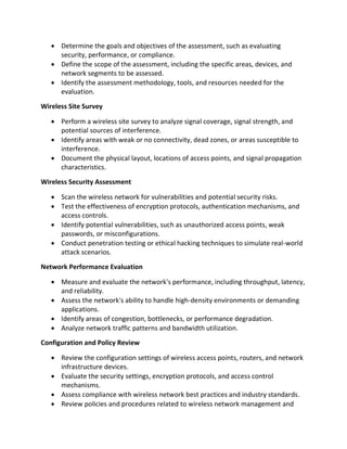 Wireless Network Assessment | Network Security | PDF | Information and ...