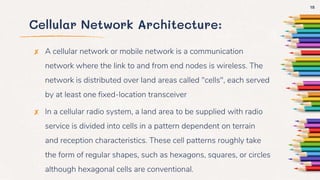 Wireless network (cellular network architecture and http.) | PPT