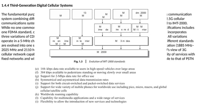 Wireless Network Generations (Optical and Wireless Communication) | PPT