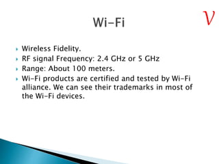 Wireless networking | PPTX | Computer Networking | Computing