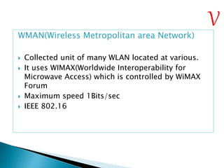 Wireless networking | PPTX | Computer Networking | Computing