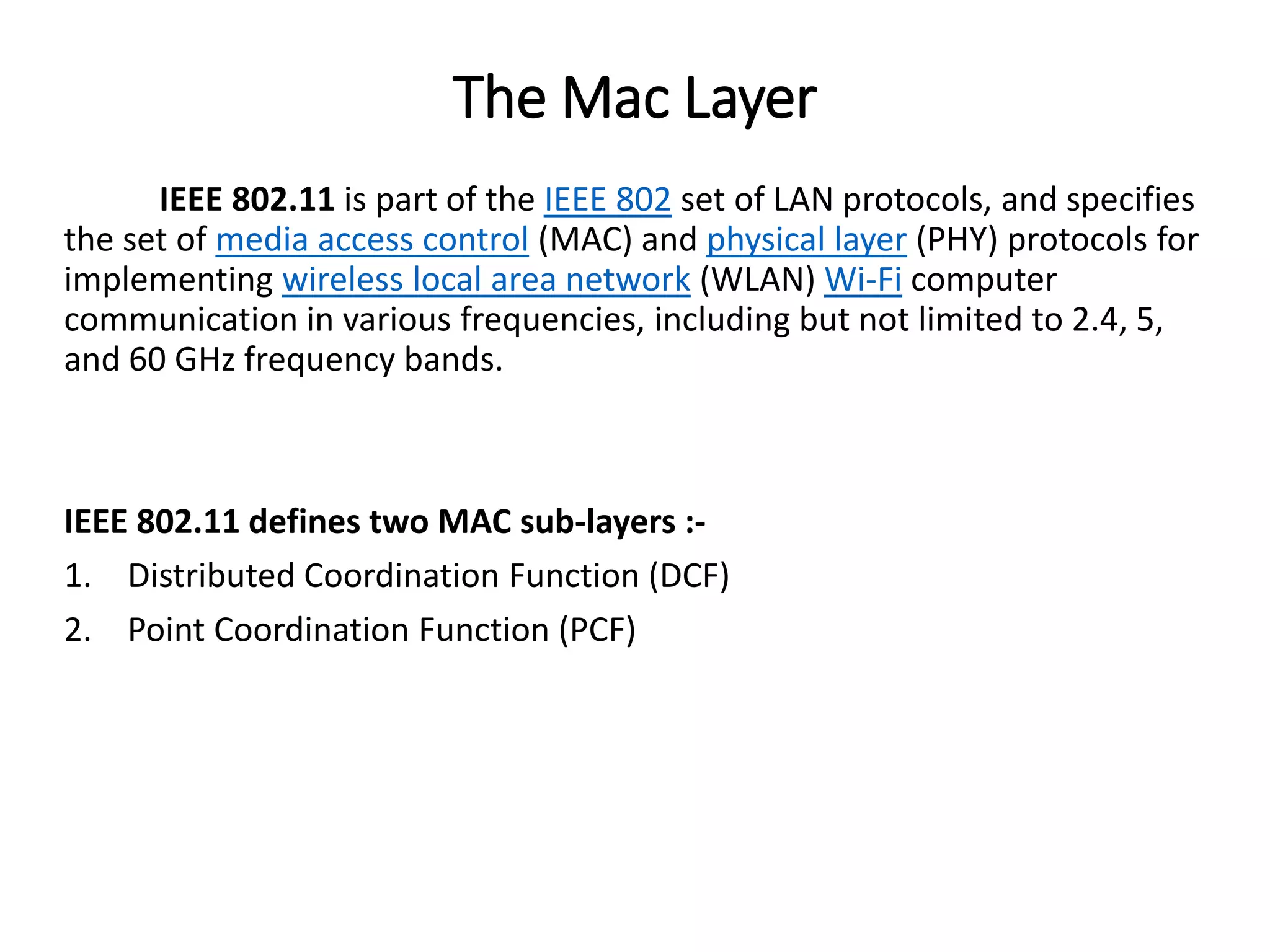 Wireless networking | PPTX