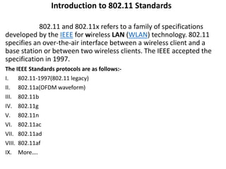 Wireless networking | PPTX