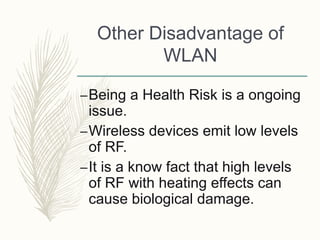 Wireless network presentation | PPTX
