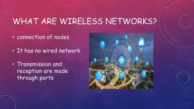 Wireless networks | PPT
