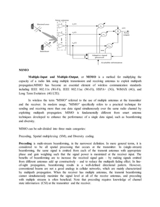 Wireless networks - 4G & Beyond | PDF