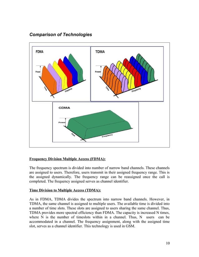 Wireless networks gsm cdma | DOC | Computer Networking | Computing