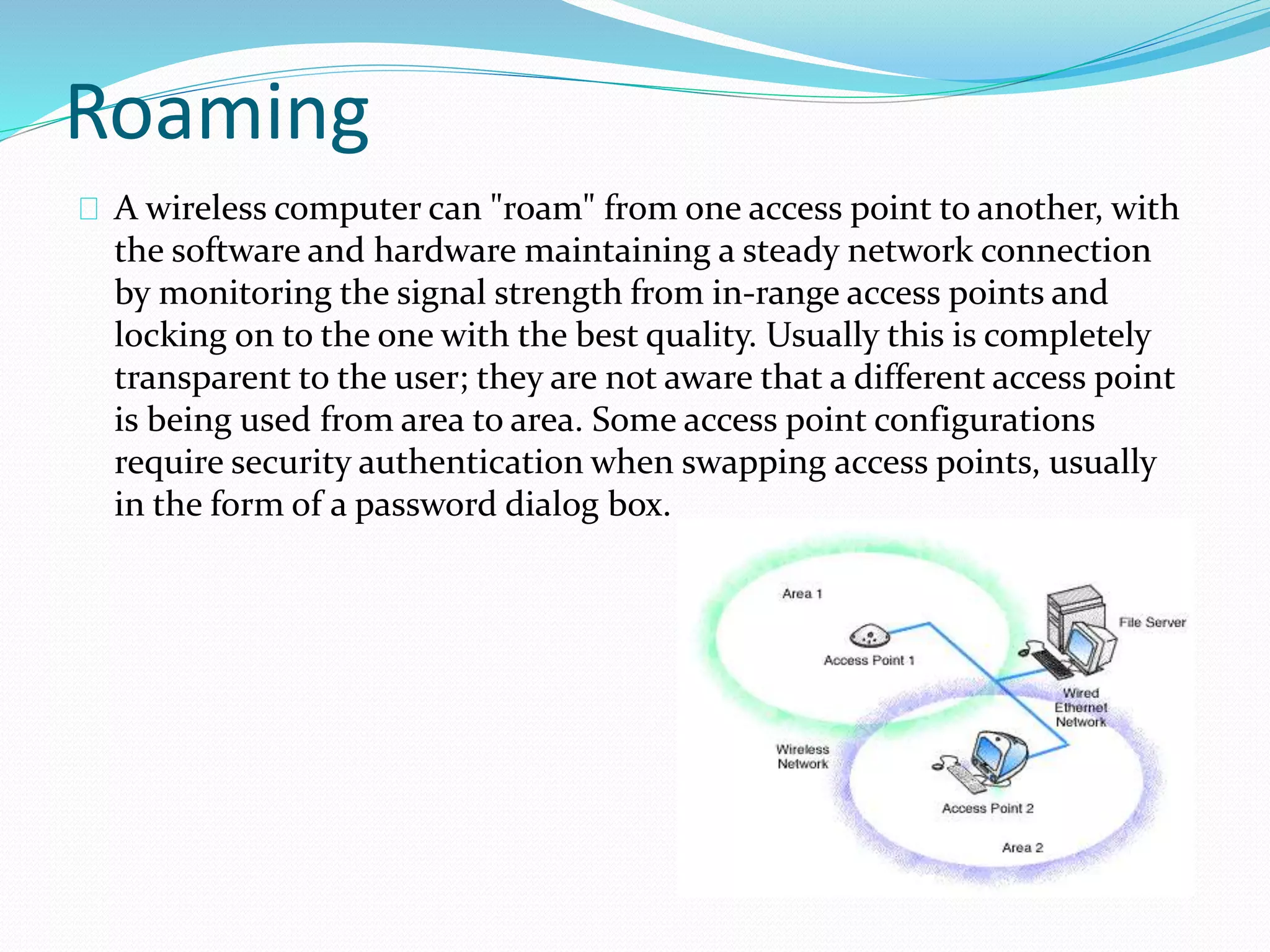 Wireless networks ppt | PPTX