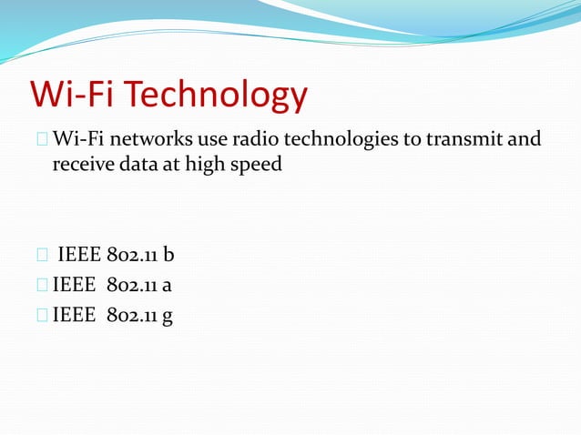 Wireless networks ppt | PPTX