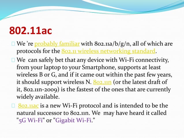 Wireless networks ppt | PPTX