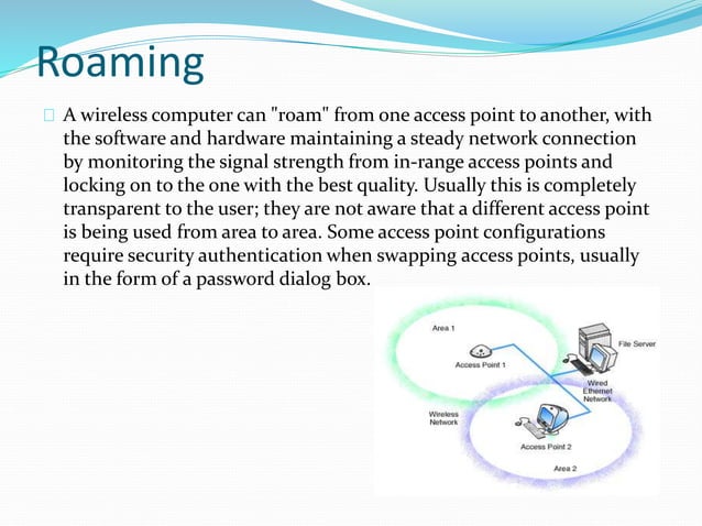 Wireless networks ppt | PPTX