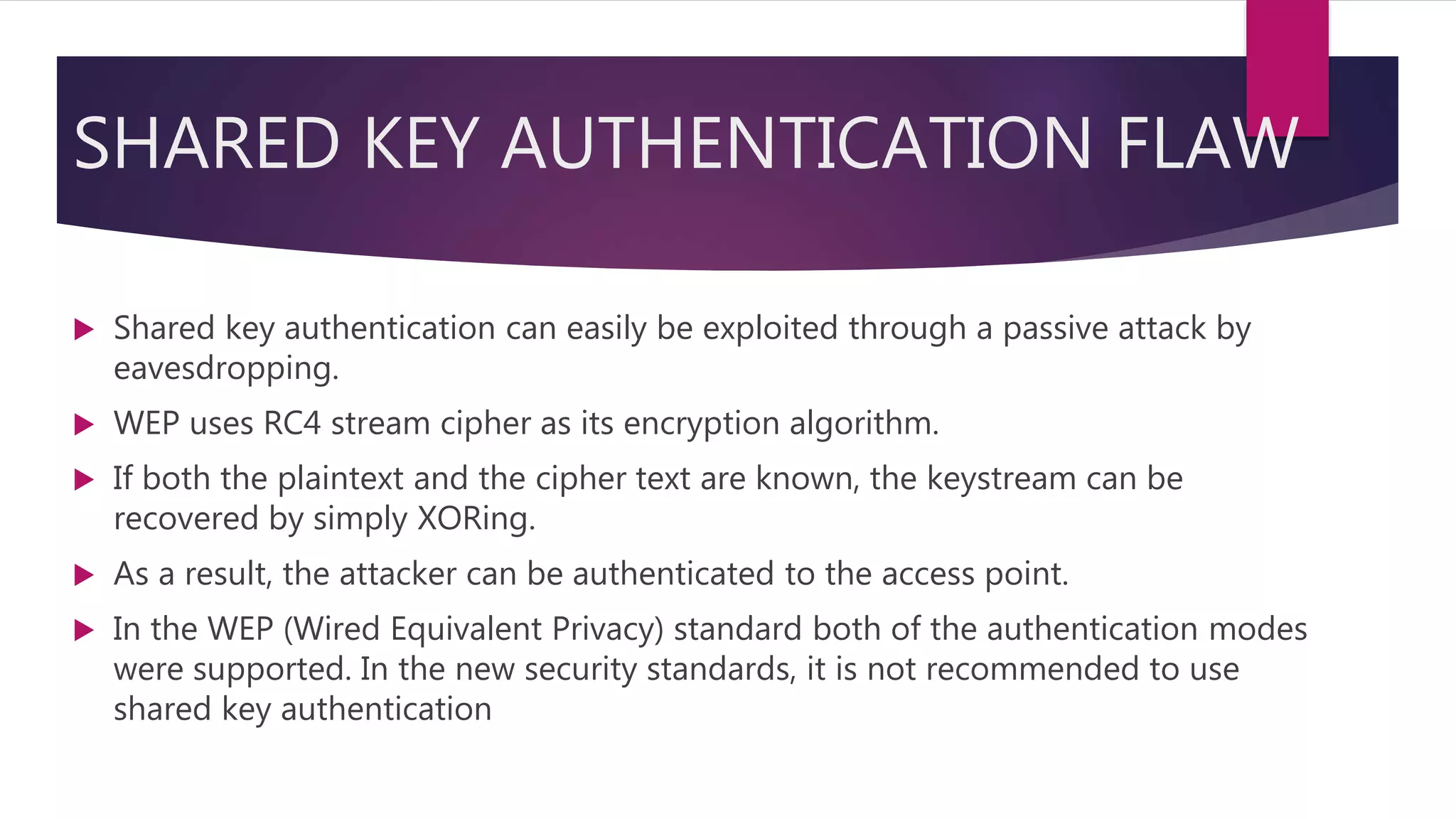 Wireless network security | PPTX