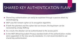 Wireless network security | PPTX