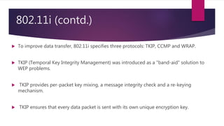 Wireless network security | PPTX