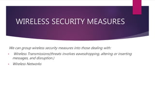 Wireless network security | PPTX