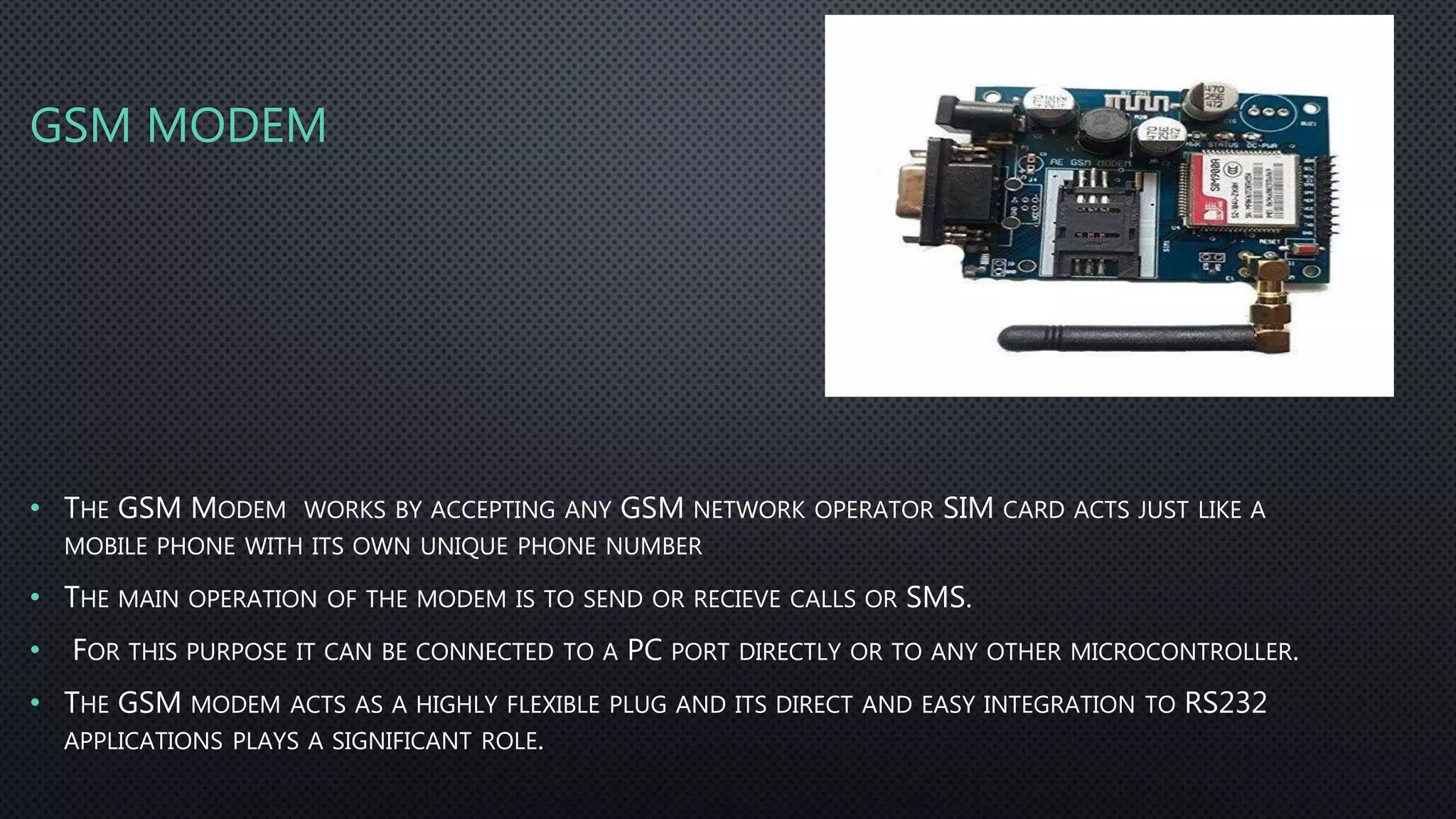 Wireless Noticeboard Using Gsm And Arduino Pptx Smartphones