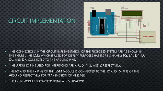 Wireless noticeboard using gsm and arduino | PPTX | Smartphones ...