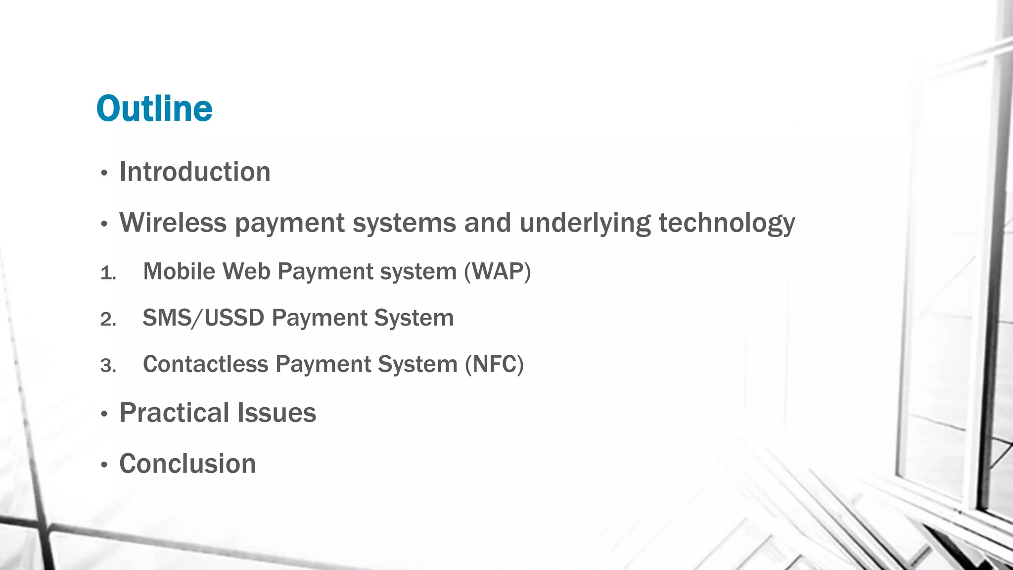 Wireless Payment System | PPTX