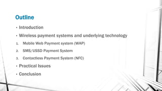 Wireless Payment System | PPTX