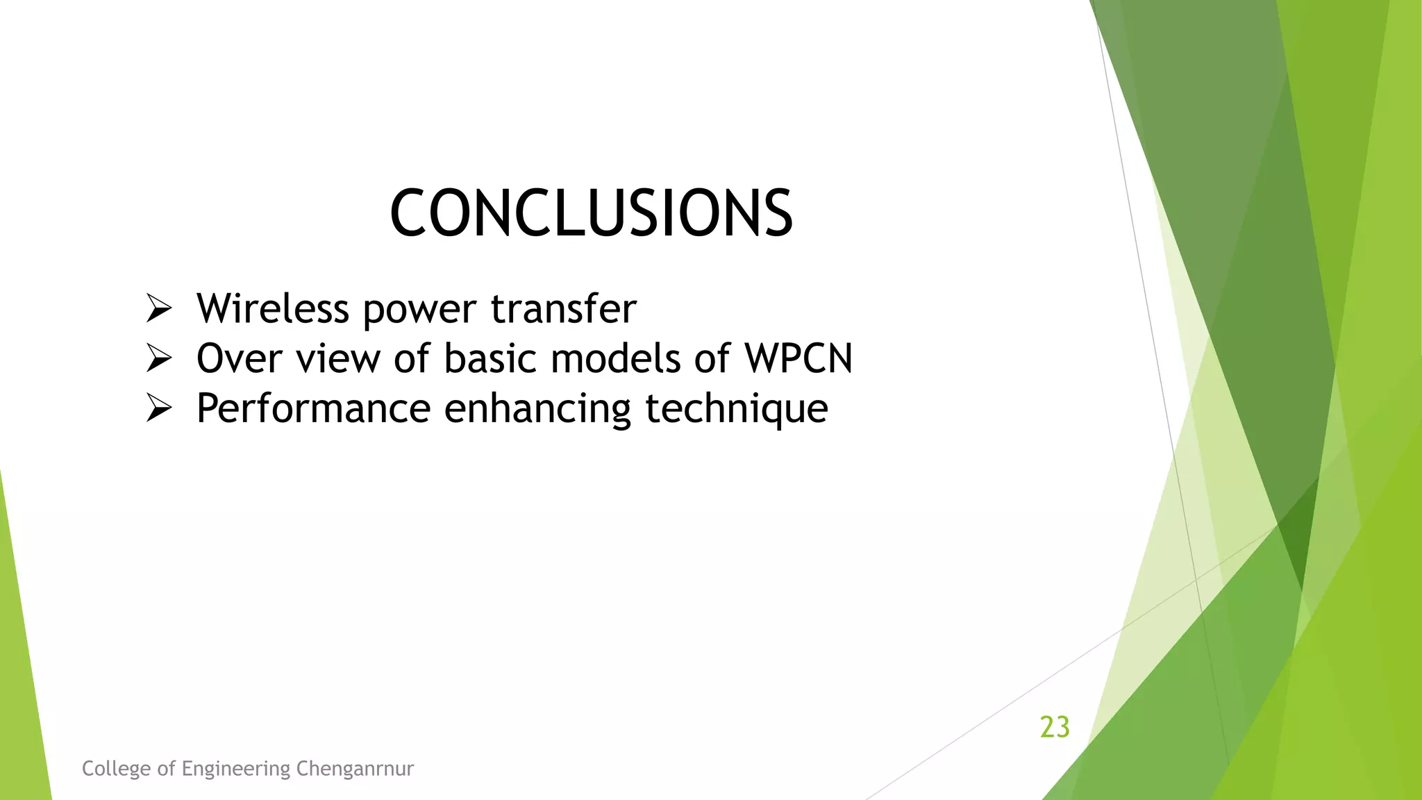 Wireless powered communication network | PPTX
