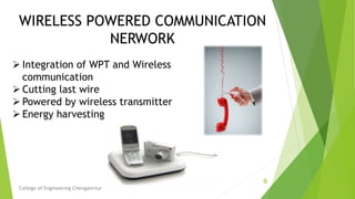 Wireless powered communication network | PPTX